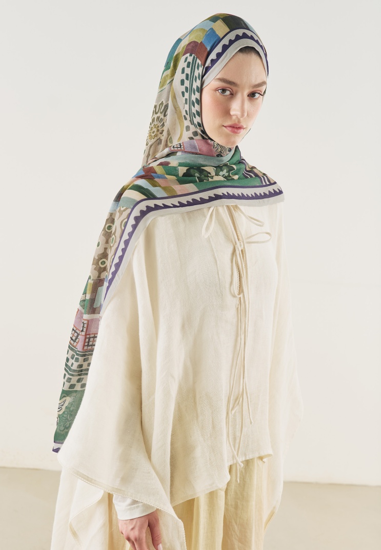 PETRA DESEN SOFT VİSKON ŞAL MOR Online Satın Al! | Fresh Scarfs